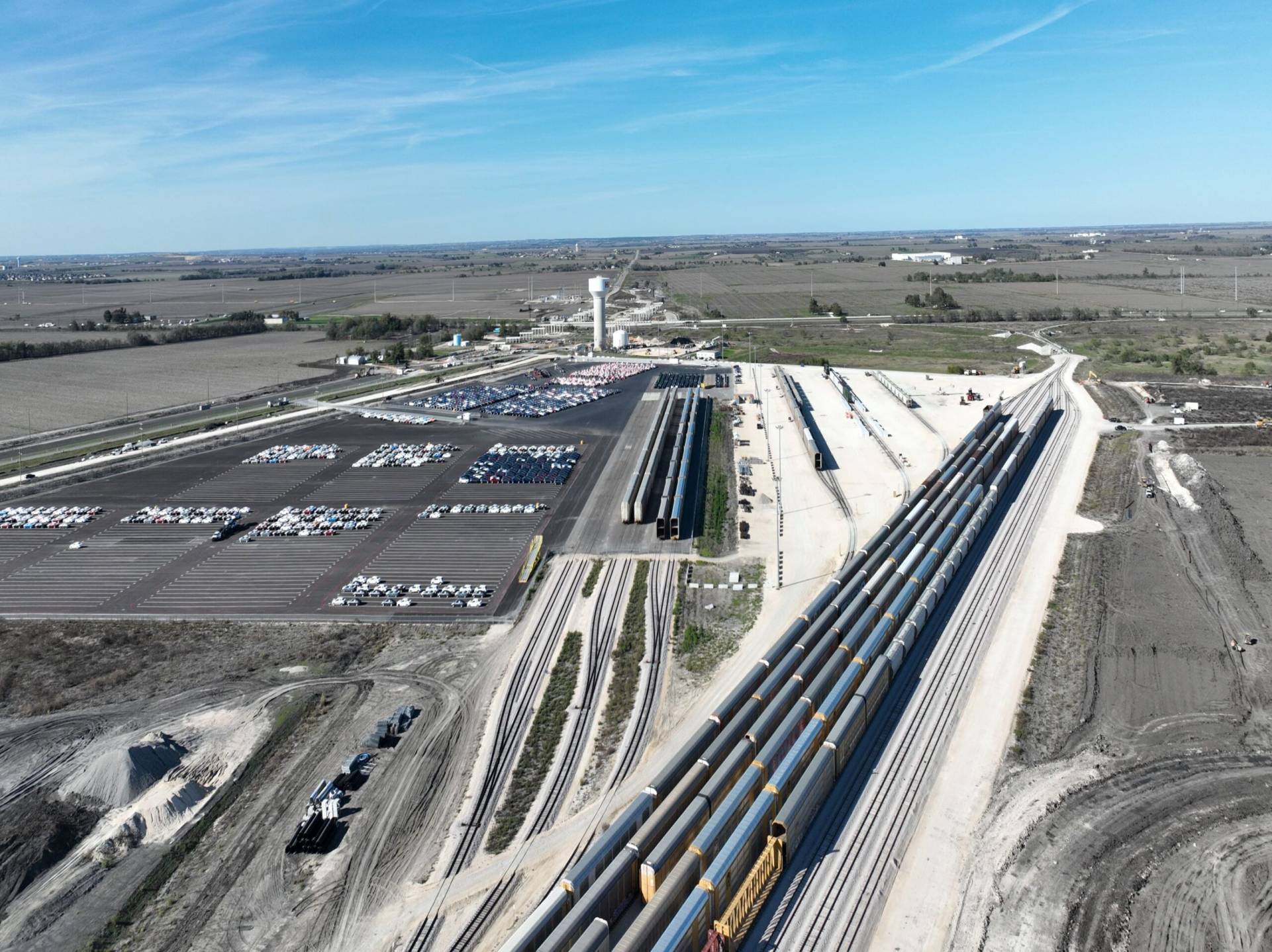 Tesla is into railroading in a big way in the Central Texas city of ...