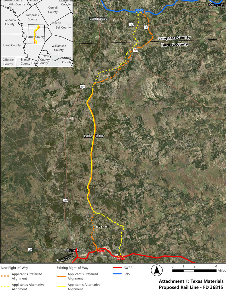 Quarry company to revive, expand 27 mile long Central Texas rail line ...