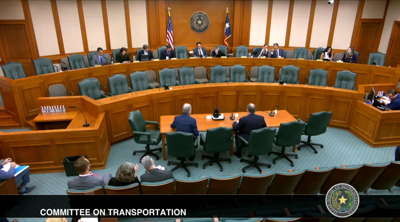 TRA testimony: Texas House Transportation Committee hears rail needs at ...